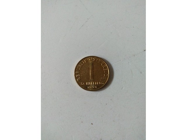 1 šiling Austrija 1998.