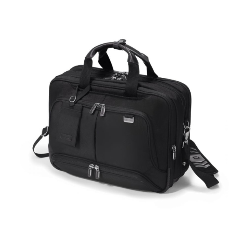 Torba za laptop Dicota Eco Top Traveller Twin Pro D30844-RPET 15.6″ crna