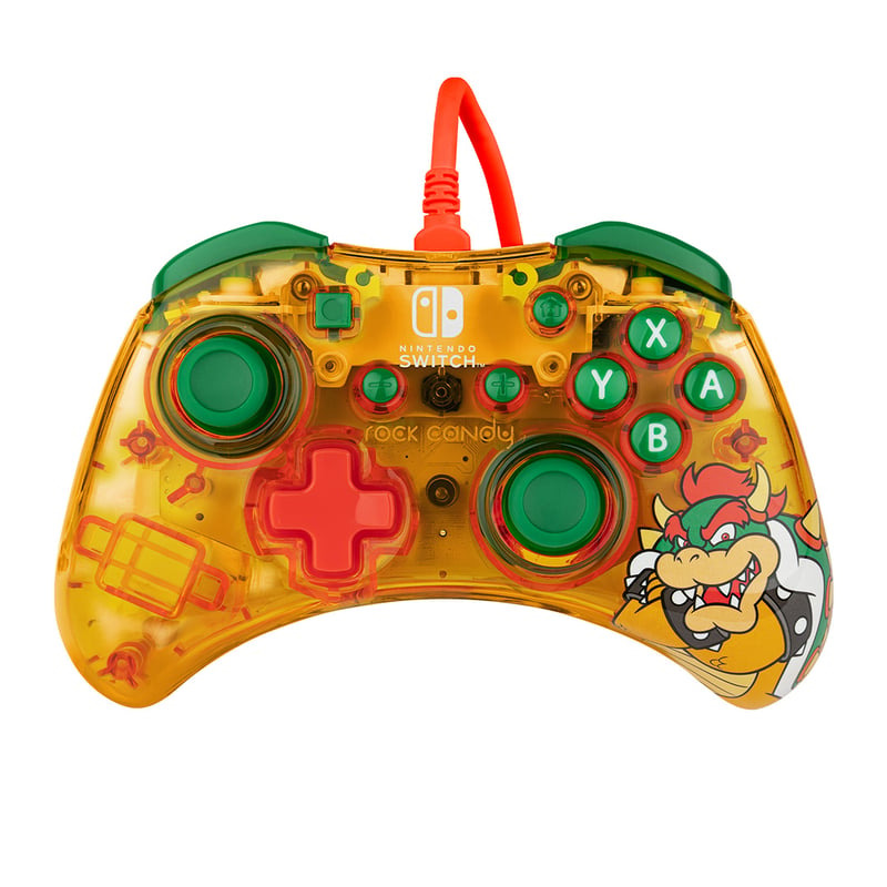 Nintendo Switch Wired Controller Rock Candy Mini – Bowser