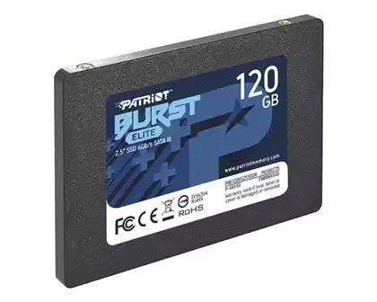 PATRIOT SSD 2.5 SATA3 6Gb/s 120GB Patriot Burst Elite 450MBs/320MBs PBE120GS25SSDR