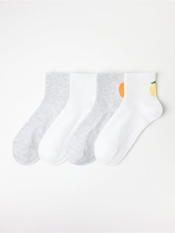 Carape – 4-pack high ankle socks
