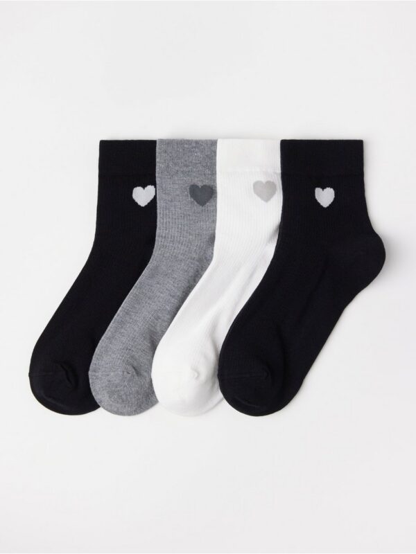 Carape – 4-pack high ankle socks