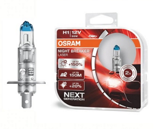 Sijalica 12v H1 55W Night Breaker Laser Osram