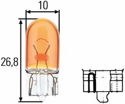 SIJALICA UBODNA 12V 5W ŽUTA HELLA