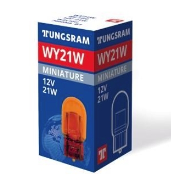 SIJALICA UBODNA 12V-21W WY21W (postolje: W3x16d) zuta TUNGSRAM