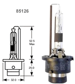 SIJALICA XENON D2R 35W 4300K Xenon HID Bulb