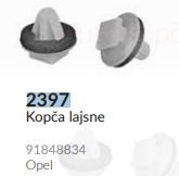 ZABICA LAJSNE OPEL