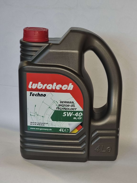 MOTORNO ULJE LUBRATECH 5W40 SL-CF TECHNO 4 LITRA