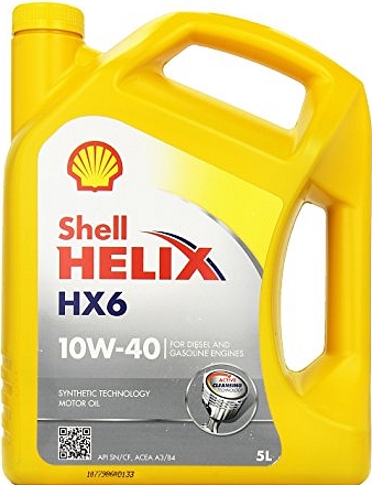 MOTORNO ULJE SHELL 10W40 HX6 5LIT