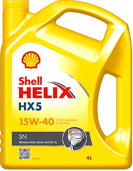 MOTORNO ULJE SHELL 15W40 HX5 4LIT