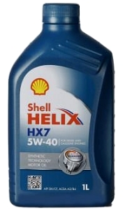 MOTORNO ULJE SHELL 5W40 HX7 COLD START 1LIT