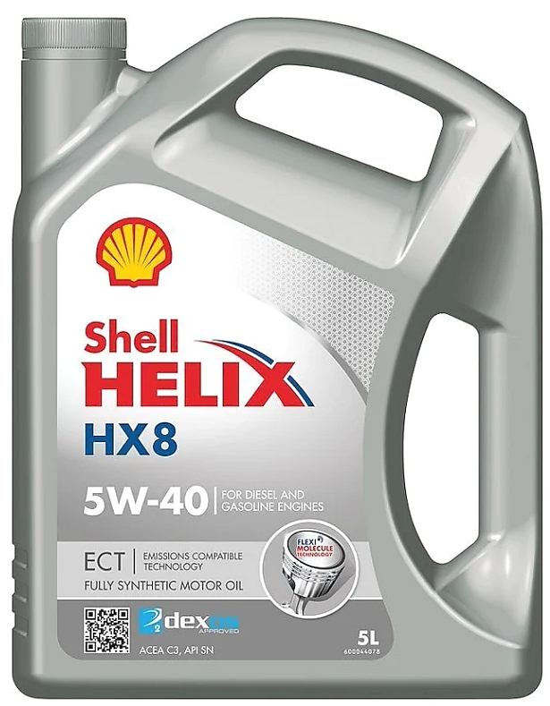 MOTORNO ULJE SHELL 5W40 HX8 ECT 5LIT