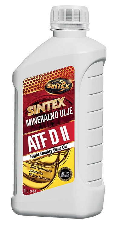 ULJE ZA AUTOMATSKI MENJAČ ATF DEXTRON 2D crveno SINTEX 1litra