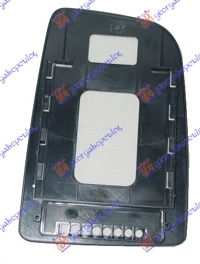 STAKLO RETROVIZORA PLAVO BMW E90-E87 2005-2008 DESNO