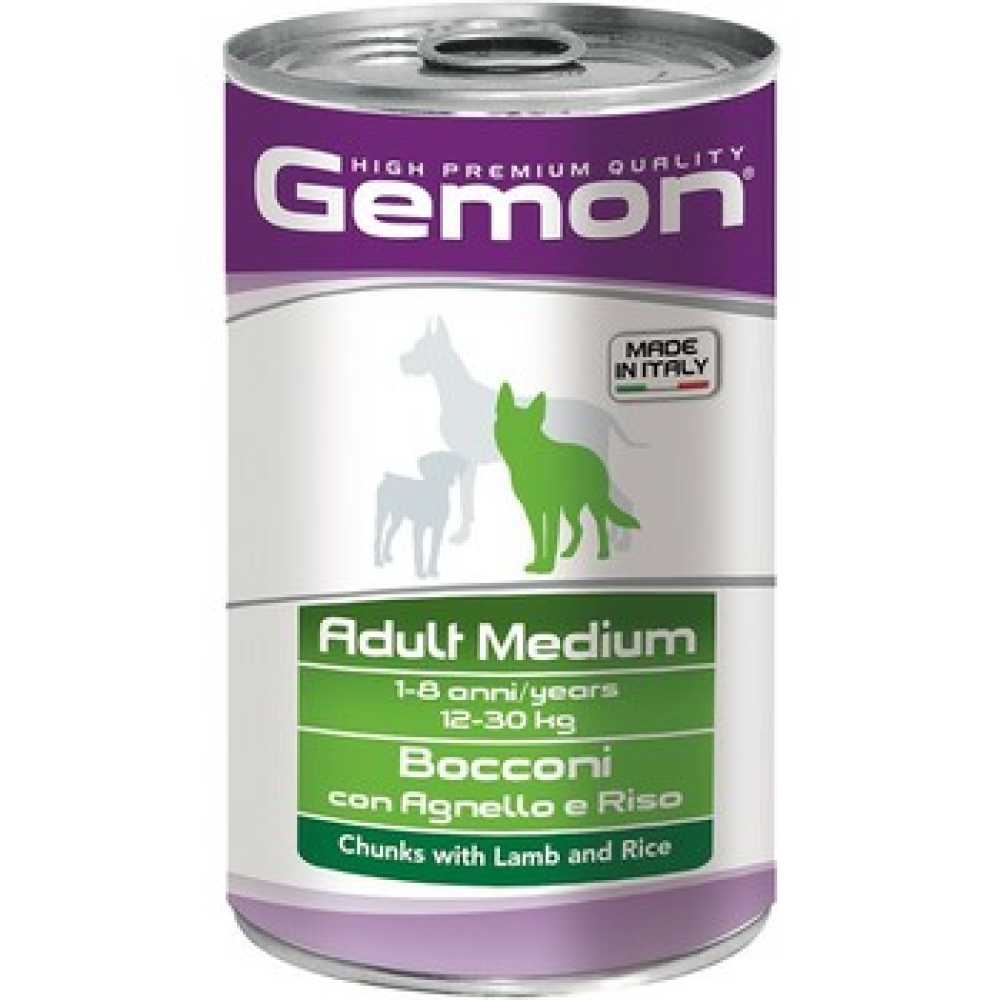 Monge Gemon konzerva za pse Adult Medium - Jagnjetina i pirinač 1250g