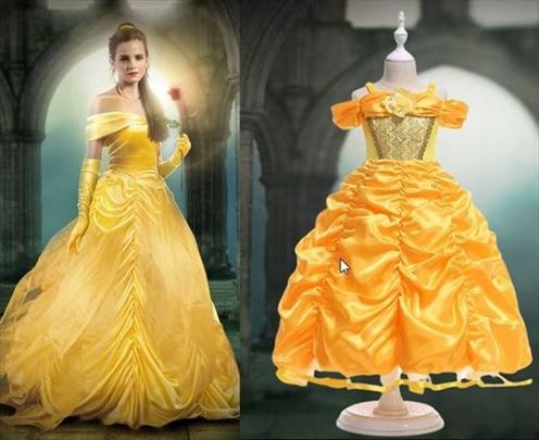 Kostim Lepotica i zver haljina - Bella princeza