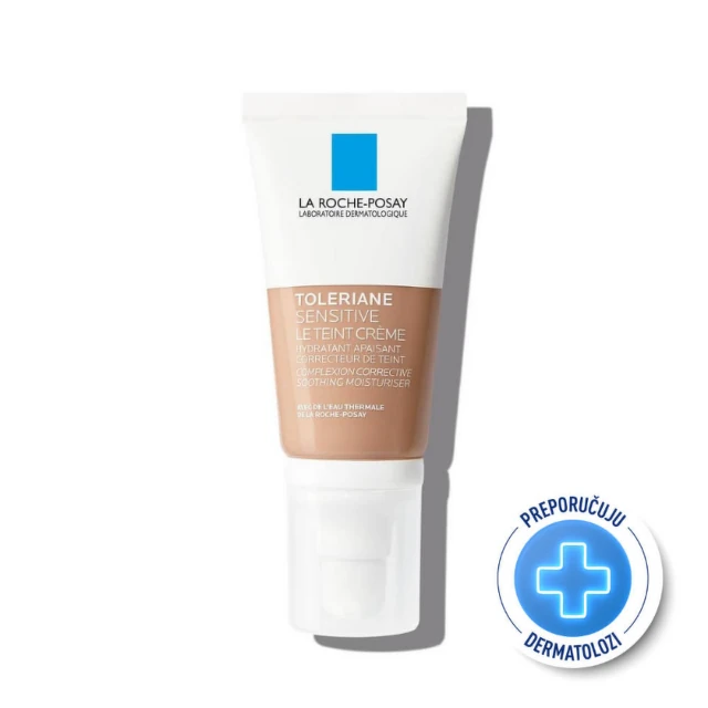 La Roche-Posay Toleriane Sensitive Korektivna nega Medium, 50 ml