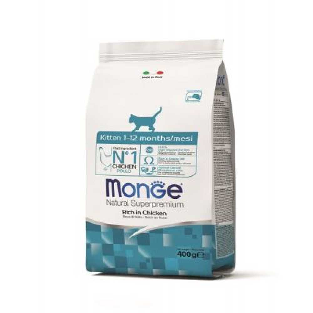 MONGE CAT hrana za mačke Kitten - Piletina 1.5kg