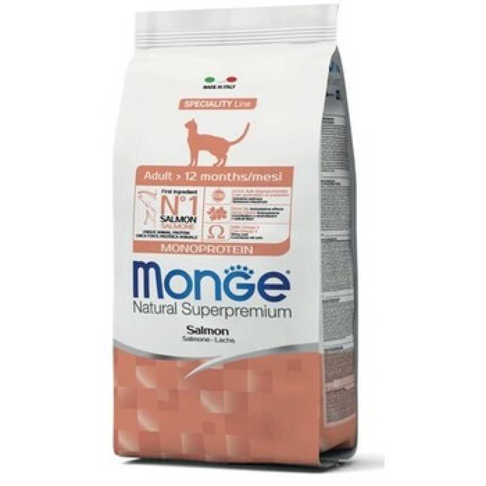 MONGE CAT hrana za mačke Monoprotein - Losos 1.5kg