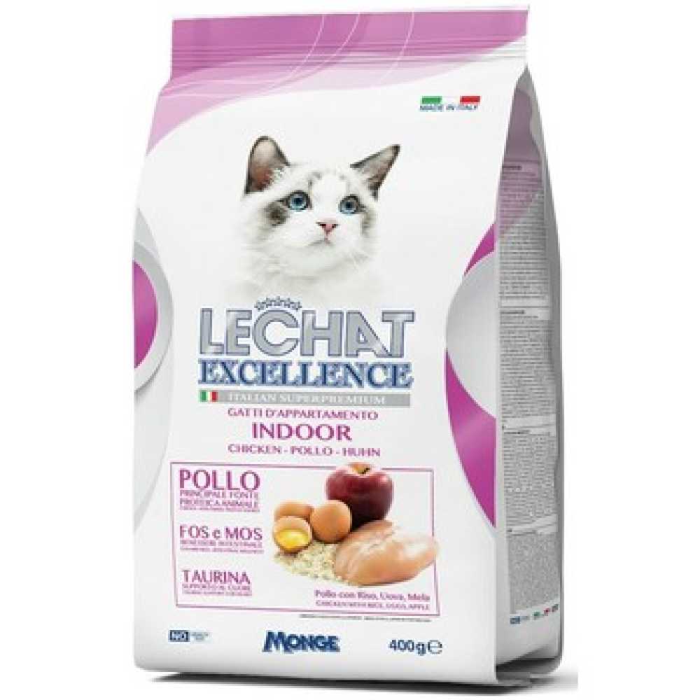 Monge LeChat Excellente Cat Adult Indoor - Piletina 400g