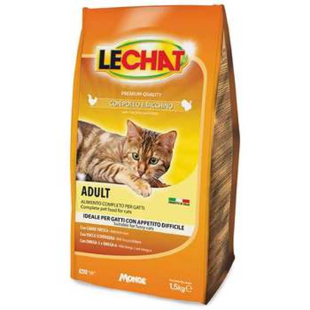 Monge LeChat hrana za mačke - Piletina i ćuretina 1.5kg