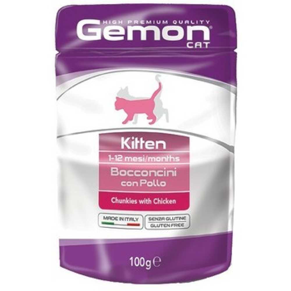 Monge Gemon sos za mačke Kitten - Piletina 100g