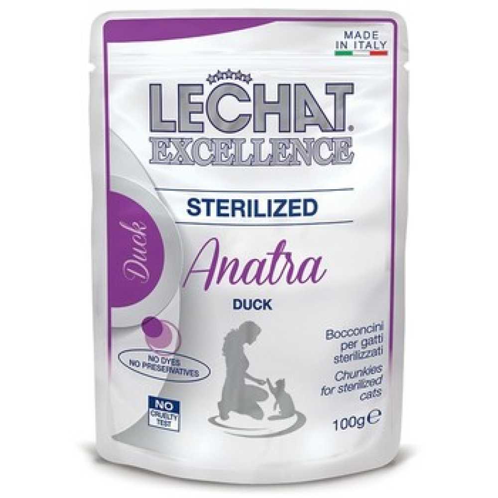 Monge LeChat Excellente sos Cat Adult Sterilised - Pačetina 100g