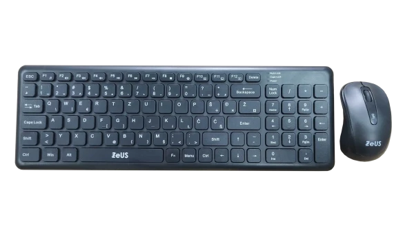 Bežična tastatura + miš Zeus Z300 Srb
