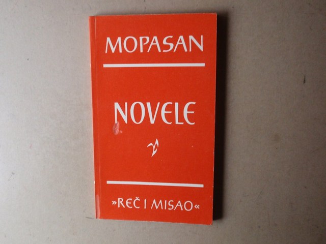 Gi de Mopasan - NOVELE