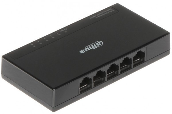 Dahua Switch PFS3005-5GT-L LAN 5-Port Gigabitni RJ45 Ports 10/100/1000M (alt SG105)