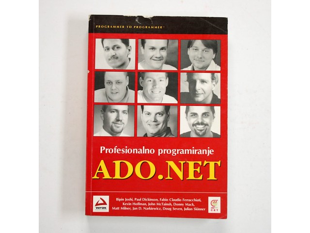 ADO.NET profesionalno programiranje