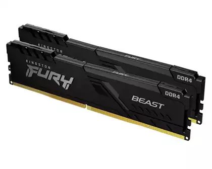 KINGSTON DIMM DDR4 64GB (2x32GB kit) 3600MT/s KF436C18BBK2/64 Fury Beast Black