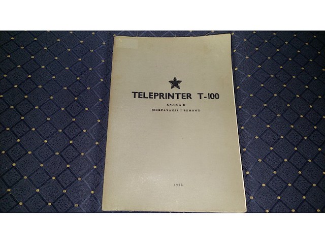 Teleprinter T-100/Odrzavanje i remont/RETKO
