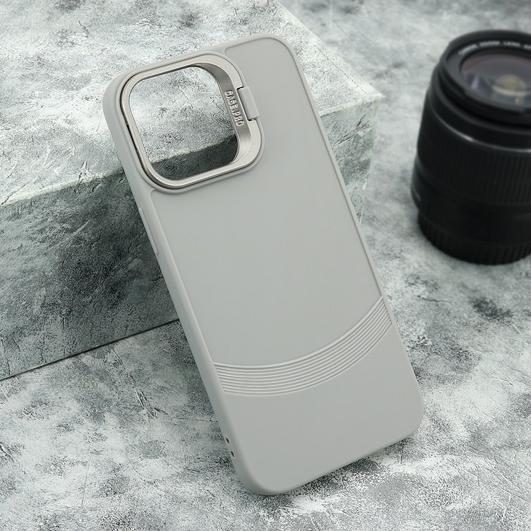 Futrola CAMERA HOLDER za iPhone 15 Pro Max (6.7) siva