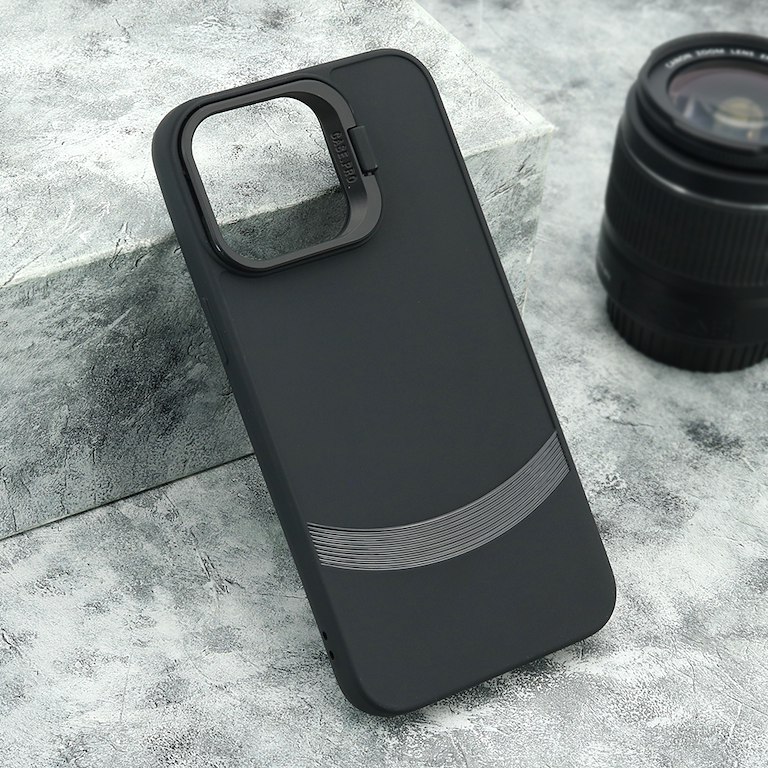 Futrola CAMERA HOLDER za iPhone 15 Pro Max (6.7) crna