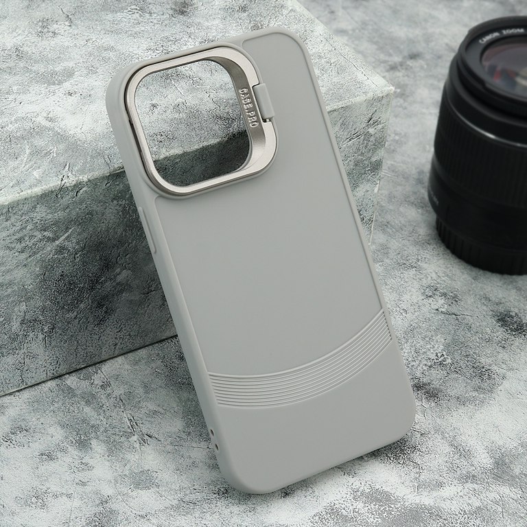 Futrola CAMERA HOLDER za iPhone 13 Pro (6.1) siva
