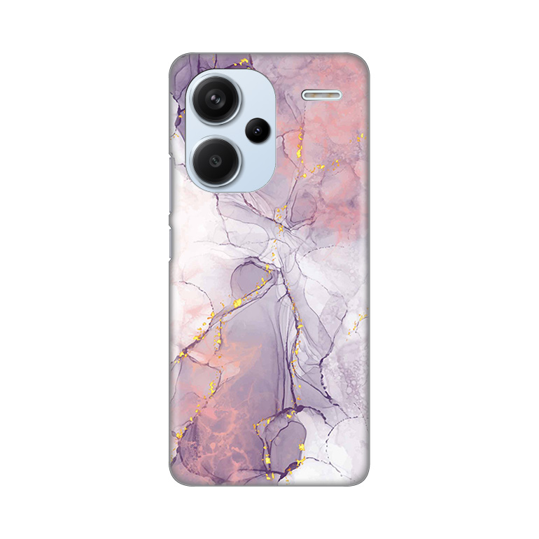 Maska(futrola) Silikonska Print za Xiaomi Redmi Note 13 Pro Plus Pink Marble