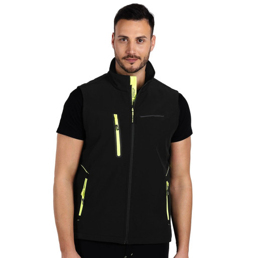 PANTHER VEST, SOFTSHELL PRSLUK, NEON ŽUTA