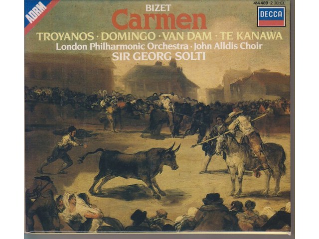 cd / BIZET CARMEN + 3 CD - kolekcionarski, 1985.