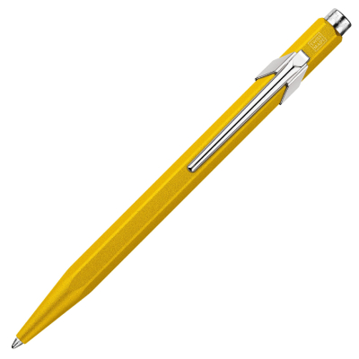 Hemijska olovka - Caran d'Ache 849 Colormat-X, slim pakovanje, yellow