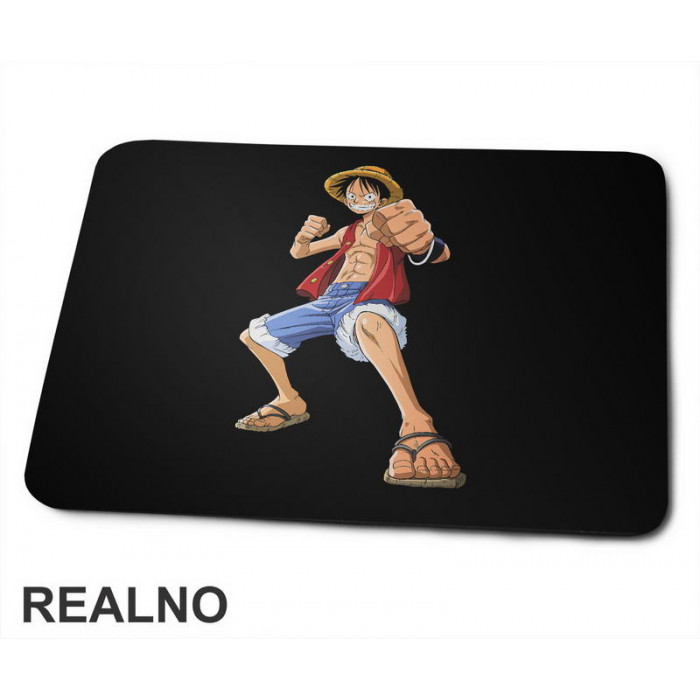 READY FOR ATTACK - LUFFY - ONE PIECE - PODLOGA ZA MIŠ