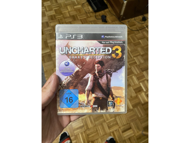 Uncharted 3 drakes deception ps3 sony playstation 3