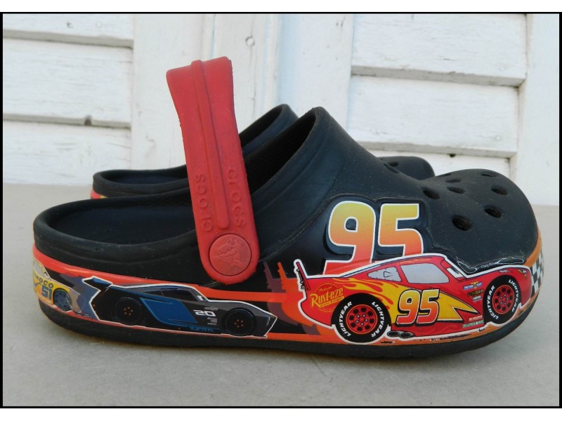 Crocs Cars papuče original dvobroj 33-34