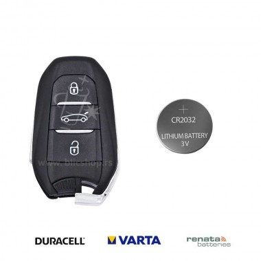 Baterija za auto ključ Peugeot 5008 2017-2023