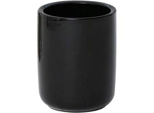Čaša za četkice Tendance Dolomit 8,3x10,7cm crna