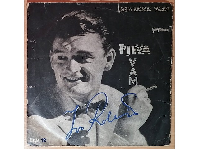 LP IVO ROBIĆ - Pjeva Vam Ivo Robić (1959) 6. pressing