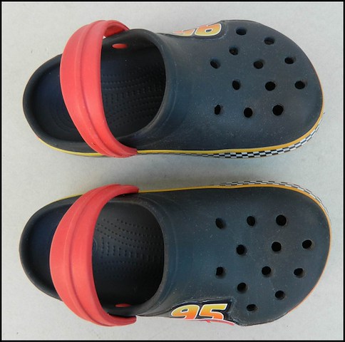 Crocs Cars papuče original dvobroj 33-34