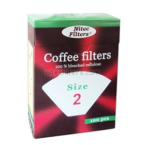 Coffee Paper Filters, size 2 (100 pcs) / Papirni filter za kafu vel.2 (100 kom)