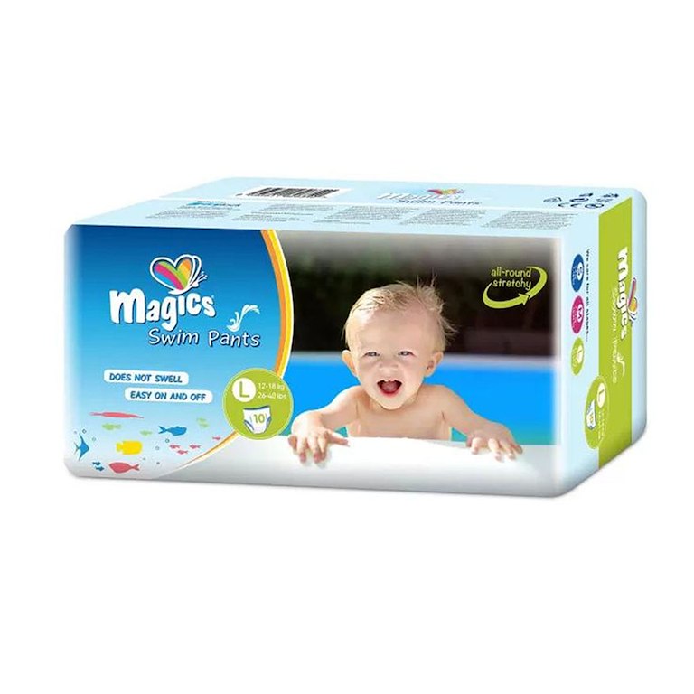 Magics pelene-gaćice za kupanje L (14+kg), 10kom