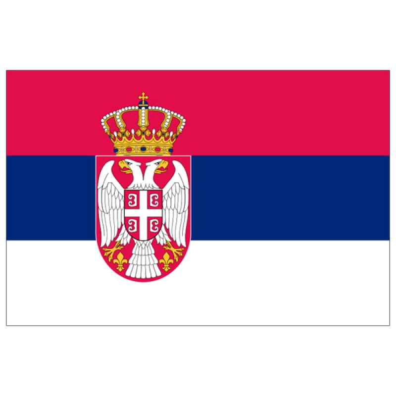 Zastava Srbije (30x45) cm - za unutrašnju upotrebu
